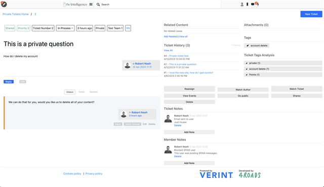 Verint Connect
